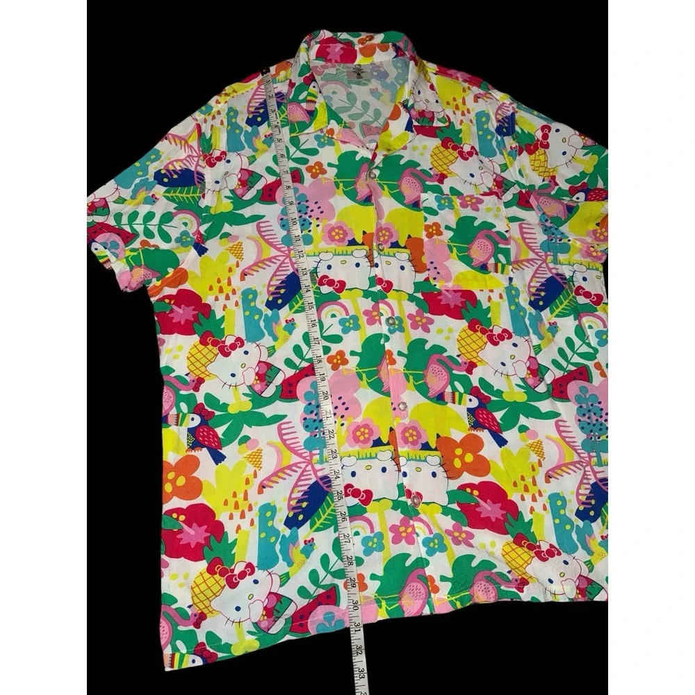 Hello Kitty by Sanrio | Shirts | Sanrio Hello Kitty Button Up Shirt ...